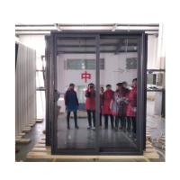 China WEIKA Horizontal Customized Kitchen UPVC Sliding Door Engineered Vinyl for sale