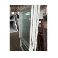 China Residential White UPVC Awning Window 32x14 For Basement for sale