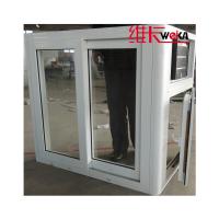 China House PVC Vinyl Crank Out Windows Double Tempered Glass OEM for sale