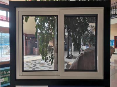 China ODM Sliding Glazed Upvc Glass Window For Home 85mm for sale
