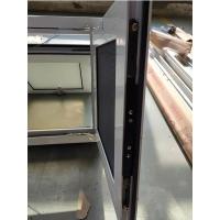 China White Aluminum Mini Top Hung Window With Reflective Glass Project Awning for sale