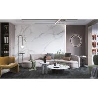 China Luxury Waterproof Bathroom Decorative SPC Wall Panels Sound Proof Interior SPC Marble Sheet for sale