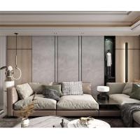 China Indoor Fluted Slat Pvc Wall Board Cladding Texture Slat SPC Wall Panel for sale