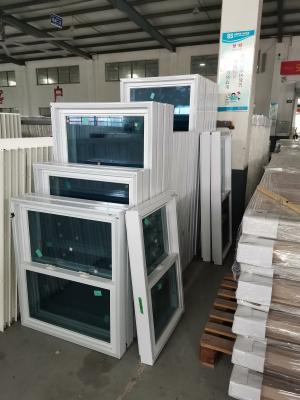 China UPVC Double Hung Enhance Your B2B Space's Energy Efficiency With Vinyl American Window for sale