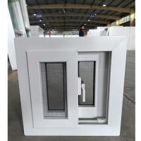 China 58mm Plastic Steel Sliding Windows And Door Single Tempered Glass Modern Style for sale