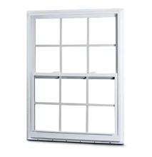 China Soundproof Customizable Single Hung UPVC Window With Powder Coating for sale