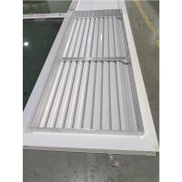 China Custom Aluminum Alloy Fixed Glass Window With Air Conditioning Vent for sale