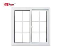 China UPVC Sliding Window Black White Or Durable Stainless Steel Mesh for sale