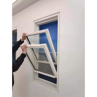 China Customizable PVC Double Hung Windows With Vinyl Profile And Crescent Lock Hardware for sale