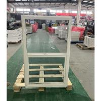 China 14 Years Production Experience UPVC Single Hung Window And Vertical Sliding With Tilt for sale