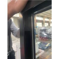 China Designed To Be Energy- UPVC Single Hung Window With Friction Hinge And Tempered Glass for sale