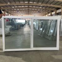 China Easy To Maintain UPVC Sliding Window And Door With FiberGlass Screen Netting Material for sale