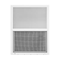 China Architect Grade Vinyl UPVC Single Hung Windows Custom Size Noise Reduction for sale
