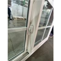 China Double Glazed PVC Sliding Window Solutions 58mm/65mm/80mm/82mm Profile Series and Tempered Glass Design for sale