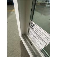China Double Glazed PVC Sliding Window Solutions 58mm/65mm/80mm/82mm Profile Series and Tempered Glass Design for sale