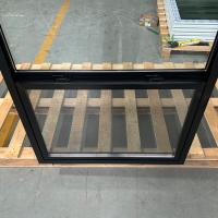 China Custom-sized White Vinyl Single Hung Windows UPVC Noise Reduction and Weather-Resistant PVC Material for sale