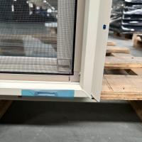 China Customized Size UPVC Single Hung Window With PVC Material 1.4mm-1.8mm Thickness for sale