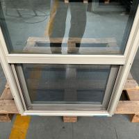 China Customized Size UPVC Single Hung Window With PVC Material 1.4mm-1.8mm Thickness for sale