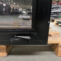 China Almond Vinyl Casement Windows Custom Sizes America Crank Low-Maintenance Secure for sale