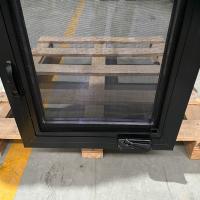 China Almond Vinyl Casement Windows Custom Sizes America Crank Low-Maintenance Secure for sale