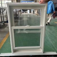 China Excellent Weather Resistance Good Corrosion Resistance UPVC Double Hung Window Sample Accepted for sale