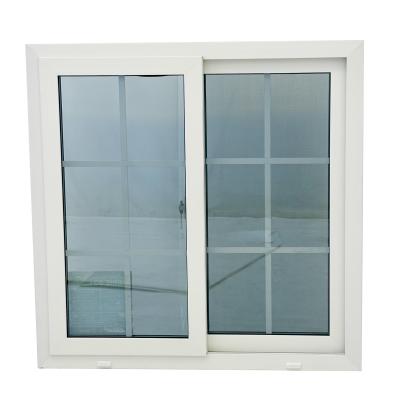 China Effortless Maintenance And Cleaning UPVC Sliding Window And Door With 82mm Profile Details for sale