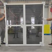 China Child-Safe & Senior-Friendly Double Unit Single Hung Vinyl Windows for sale