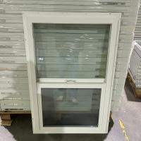 China Energy Efficient Upvc Single Hung Windows Cost Custom Size Noise Reduction for sale