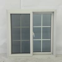 China Sliding Upvc Windows Price Uk/us For Noise Reduction Best UPVC Double Slide Windows For Extreme Winters for sale