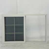 China Easy Clean UPVC Sliding Windows High Floors  Customize Vinyl Window Noise Reducing for sale