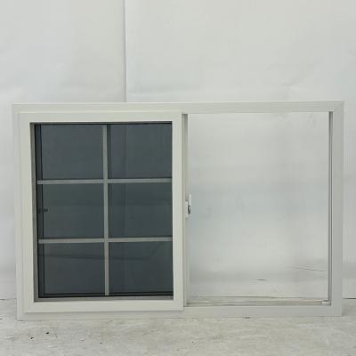 China Easy Clean UPVC Sliding Windows High Floors  Customize Vinyl Window Noise Reducing for sale