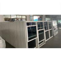 China Insulated Glass and Handle Hardware The Perfect Combination for UPVC Single Hung Window for sale