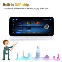 China 10 Mercedes Android Radio Capacitive Touch Screen Benz GLA CLA A G NTG 5.0 for sale