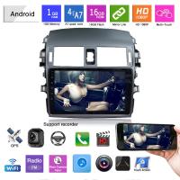 China E12 2009 Toyota Corolla Android Radio 2008-2013 Car Video 16 GB GPS 10.1 Inch for sale