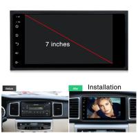 China 7 Inch Android Auto 2 Din Radio Android 9.1 Car Stereo Universal Multimedia Player 16GB for sale