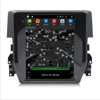 China 2018 2017 2016 Honda Civic Android Head Unit Radio Tesla Type Style Android 9.1 for sale