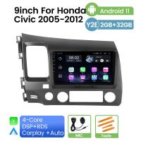 China 2005 2007 Honda Civic 2006 Android Radio Stereo Honda Civic 2005-2012 Dvr Camera for sale
