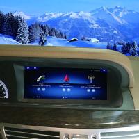 China Android Indash Radio For Mercedes Benz S Class 2020 Fiber Optic Box 2K IPS Screen for sale
