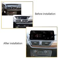 China Auto Android Radio Bmw X1 Android Head Unit CIC Idrive Steering Wheel Control for sale
