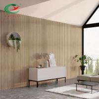 China Fluted Wall Wooden Acoustic Panels Odorless Multiscene 600x1200mm for sale