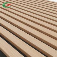China Fluted Wall Wooden Acoustic Panels Odorless Multiscene 600x1200mm for sale