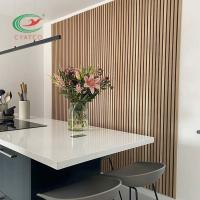 China 2400X600mm Wood Acoustic Oak Panels Moistureproof Multipurpose for sale