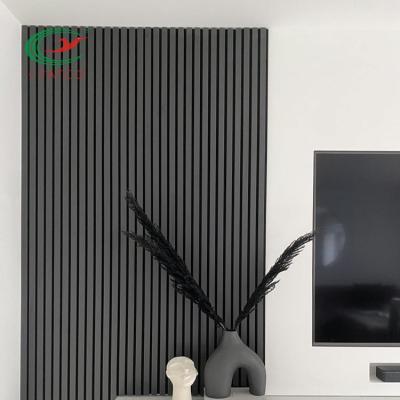China Thickness 21mm Wooden Acoustic Panels Moistureproof Sound Absorbing for sale