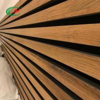 China Thickness 21mm Wooden Acoustic Panels Moistureproof Sound Absorbing for sale