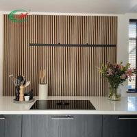 China Interior Wall Wooden Acoustic Panels Multipurpose Flameproof for sale