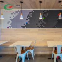 China Polyester Fiber Acoustic Sound Tiles Multiscene Odorless Recycled for sale