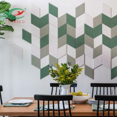 China Multicolor Acoustic Tiles Decorative For Soundproofing Nontoxic for sale