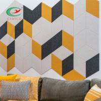 China Practical Harmless Acoustic Wall Tiles , Stable Decorative Soundproof Wall Panels for sale