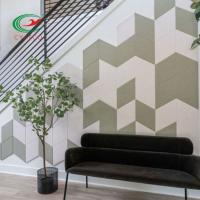 China Polyester Fiber Acoustic Sound Tiles Multiscene Odorless Recycled for sale