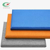 China Mildewproof Cloth Fabric Acoustic Panel Harmless For Theater for sale